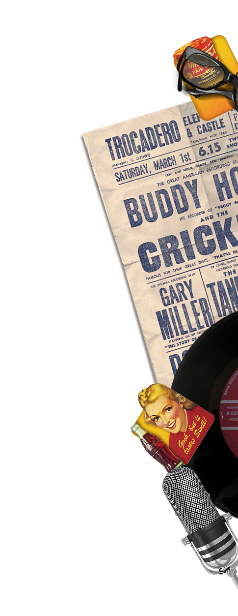 PAUL McCARTNEY AND RONNIE WOOD DISCUSS THE INFLUENCE OF BUDDY HOLLY ...